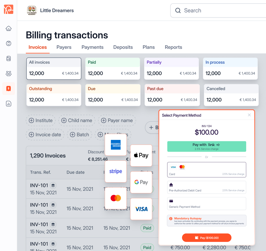 Parent ApS: Preschool & Childcare Management Software/App